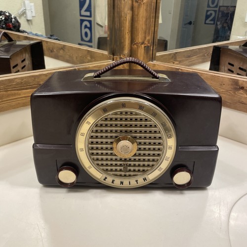 Zenith Tube Radio Model K526 Bakelite | eBay