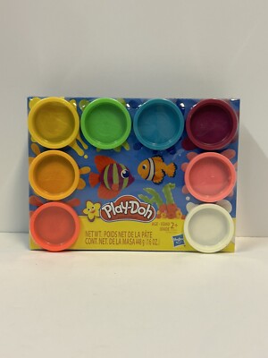 Play-Doh 8 Pack Rainbow Non-Toxic Modeling Compound with 8 Colors - NEW ...
