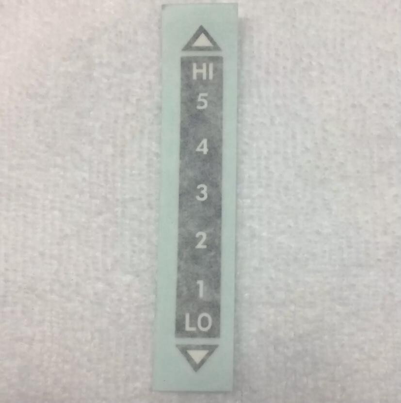 1966 & 1967 Schwinn “Hi 5 4 3 2 1 Lo” Stik Shift Sticker | eBay