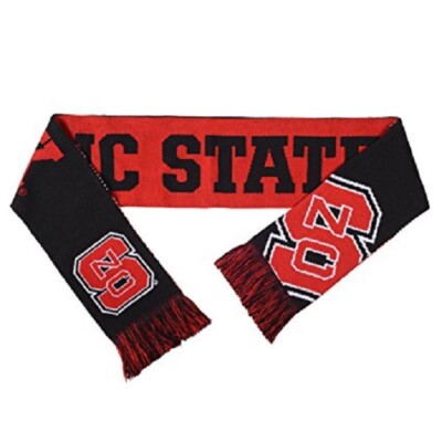 FOCO NCAA North Carolina State Wolfpack Reversible Split Logo Scarf | eBay