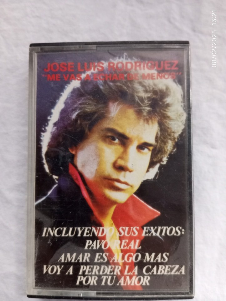 Jose Luis Rodriguez El Puma Pavo Real Ariola 1987 - Cinta Tape Cassette ...