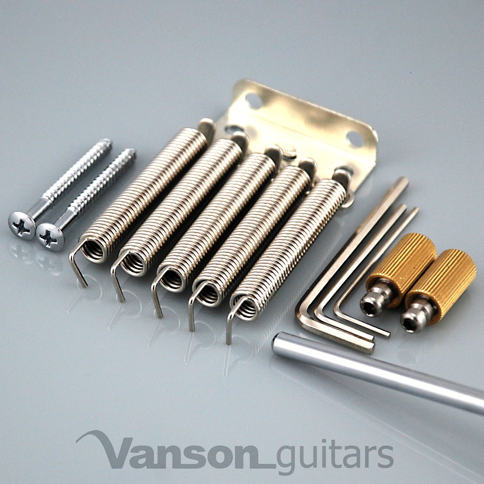 NEW Wilkinson WVS50IIK Chrome Tremolo Bridge for Strat® type guitars ...