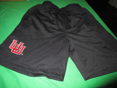 NEW NOS NCAA UTAH UTES MENS MESH BASKETBALL SHORTS BLACK MEDIUM | eBay