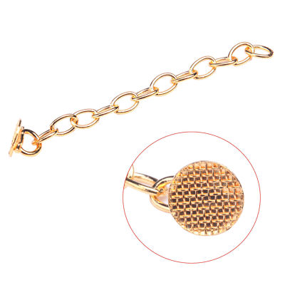10 Pcs Dental Orthodontic Traction Chain Golden Round Mesh Base Lingual ...
