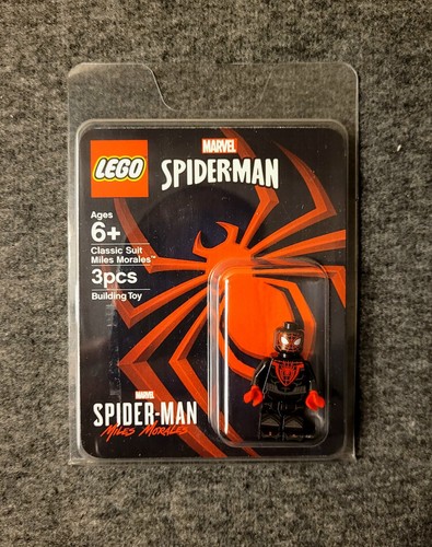 LEGO PS5 Playstation Classic Suit Spider-Man Miles Morales Mini Figure ...
