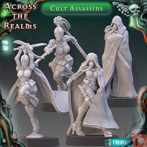 Cult Assassin Miniatures | Grimdark Citizens | Across the Realms | eBay UK