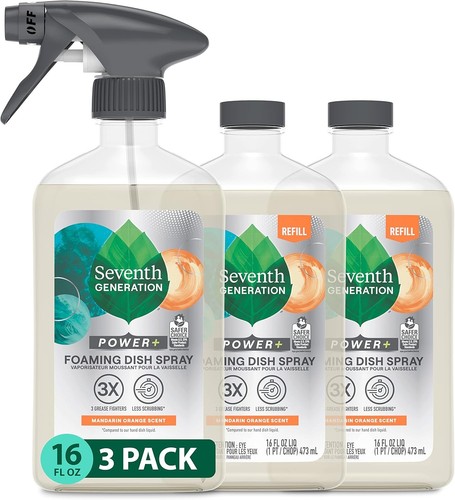 Spray, 1 Foaming Generation 3 Oz Dish Fl 16 (Pack Refills Seventh and ...