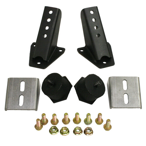 Universal Steel Motor Mounts Biscuit Style 3 Bolt Weld In Chevy SBC BBC ...