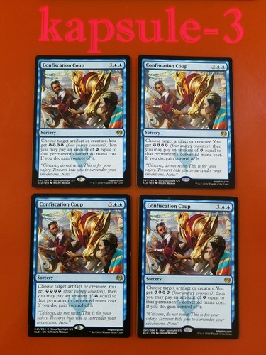 4x Confiscation Coup | Kaladesh | MTG Magic Cards | eBay
