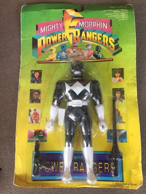 Power Rangers Mighty Morphin 5" Black Ranger Rare Bootleg | eBay
