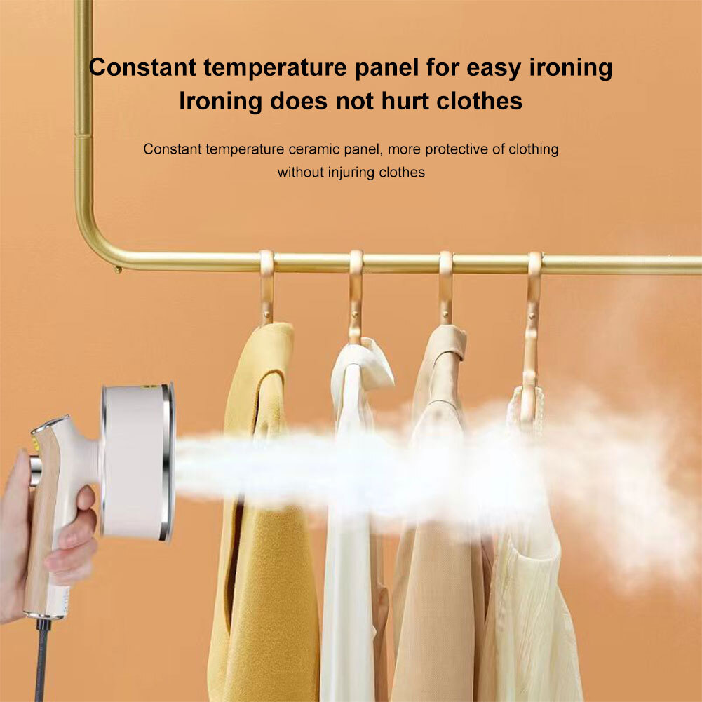 1000W Handheld Steam Iron Dry Wet Iron 90° Rotating Multifunctional for ...