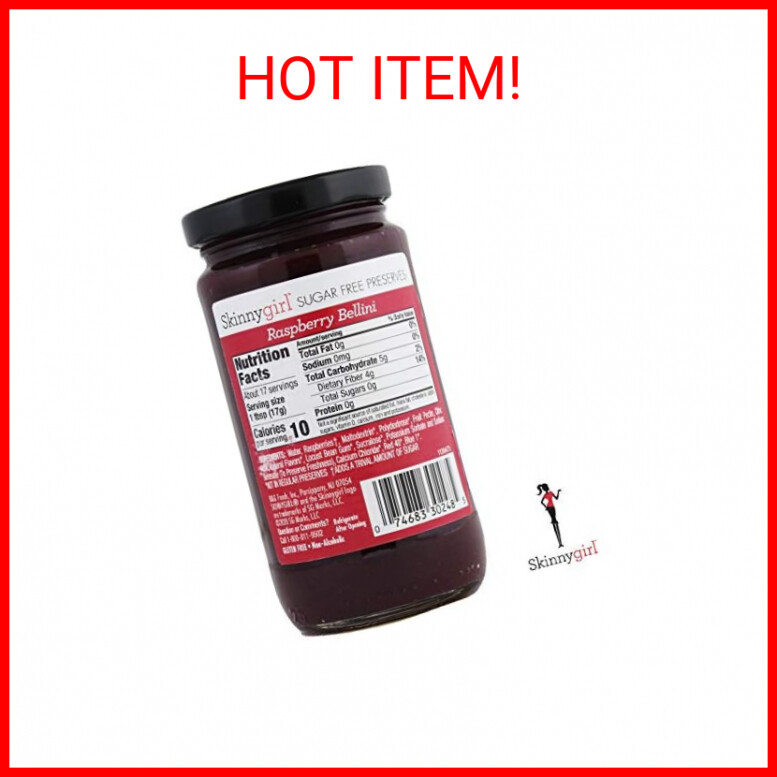 Skinnygirl Sugar Free Preserves, Raspberry Bellini, 10 Ounce | eBay