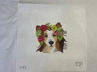 Melissa Prince Collie Sheltie D-03 Hand Painted HP Needlepoint Canvas ...