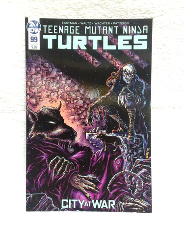 IDW TMNT Teenage Mutant Ninja Turtles Issue #99 Eastman Cover B Variant ...