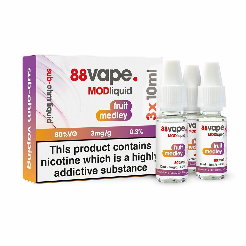 88Vape Mod 3 in 1 E-Liquid | BUY 3, GET 1 FREE | Vape Refills | 80VG ...