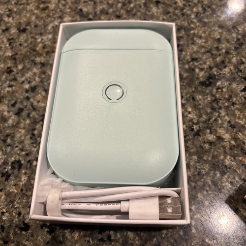 PikDik D11 Pro Label Mini Bluetooth Label Printer Teal Portable Android ...