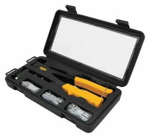 STANLEY Right Angle Pop Rivet Kit Steel Gun Blind Riveter Assorted ...
