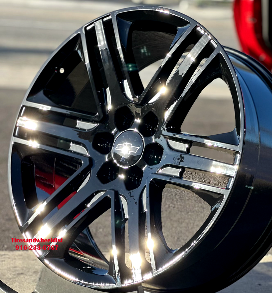 "24"" inch Chevy Tahoe Yukon Suburban Sierra Escalade Rims Wheels ...
