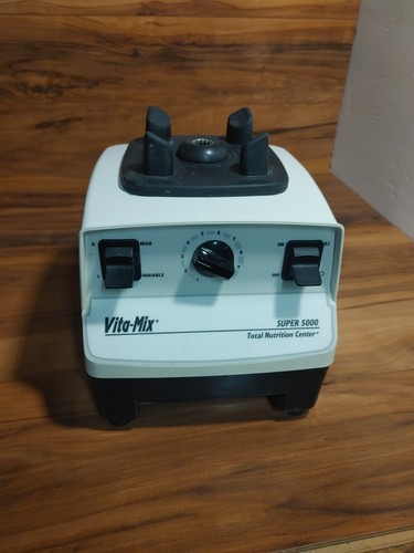 Vitamix Super 5000 VM0103 Blender Black 2 64 OZ Canisters Tamper | eBay