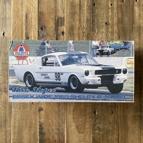 Exact Detail 1/18 Scale 1965 Mustang SHELBY R-MODEL ESSEX WIRE Limited ...