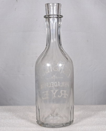 Early Antique Enameled Back Bar Bottle Gerstley Philadelphia Rye ...