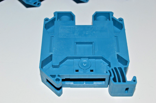 5 (Five) Phoenix Contact UT 35 UT35 BU DIN Rail Terminal Blocks Brand ...