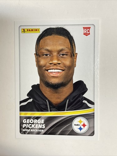 2022 Panini NFL Sticker & Card Collection Rookie Card: George Pickens ...