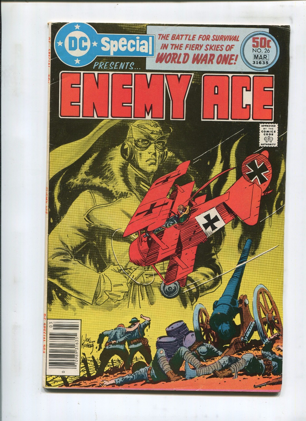 DC SPECIAL #26 - ENEMY ACE! - ENEMY ACE IN THE DEVIL'S GENERAL! - (7.0 ...