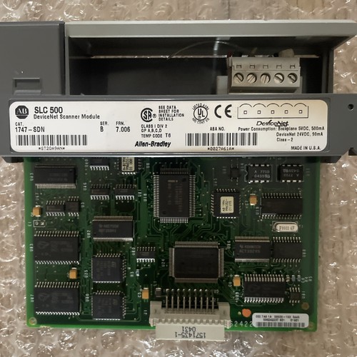ALLEN BRADLEY 1747-SDN DEVICENET SCANNER MODULE SER B | eBay
