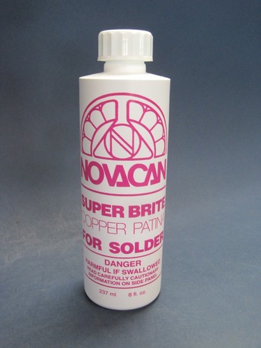 Novacan 8 oz Super Bright Copper Patina New & Unused Stained Glass ...