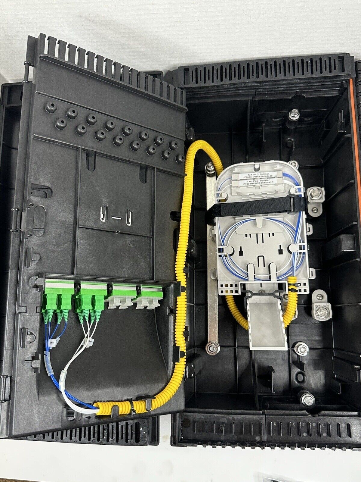 Channell Yellow Jacket Inline Terminal Fiber Optic Telecommunication | eBay