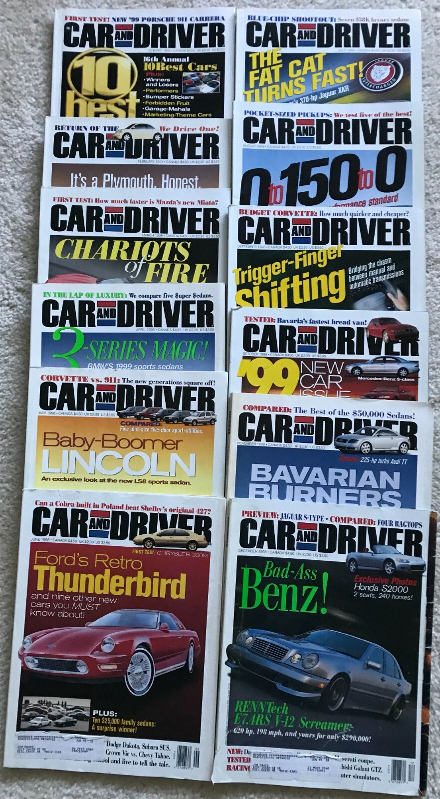 Car and Driver - March, 1970 Back Issue for sale online | eBay