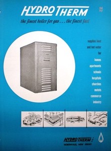 HYDROTHERM Boiler Catalog Asbestos Cement Chimney Flue 1958 | eBay