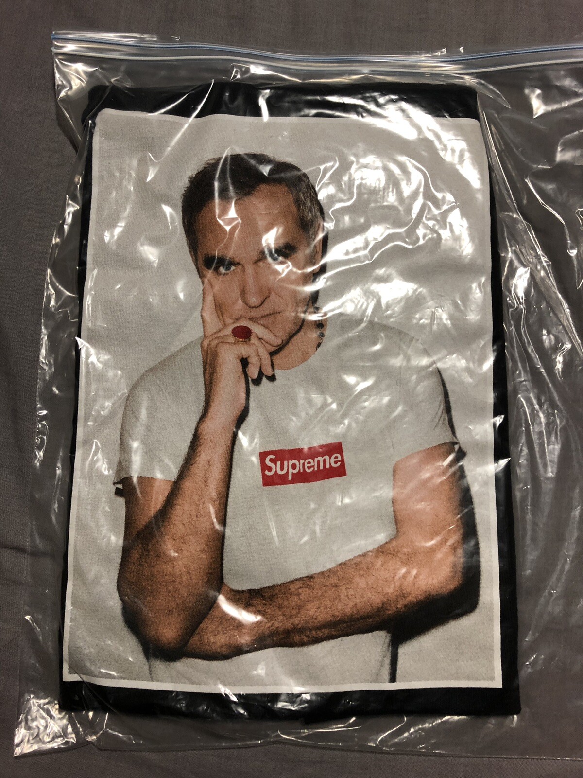 SUPREME Morrissey Tee Shirt White SS17 Size Medium SS19 Grailed 2019 ...