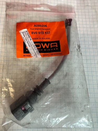 Disc Brake Pad Wear Sensor Front BOWA 8V0615437 | eBay