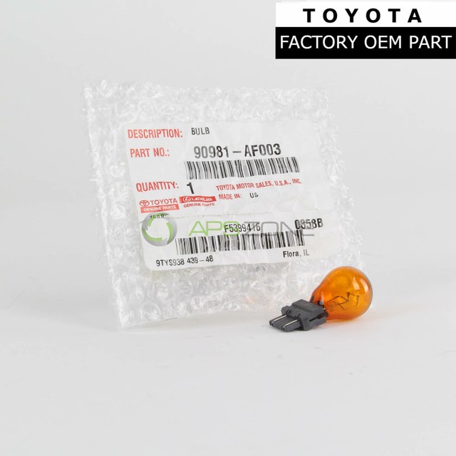 for Toyota Genuine Turn Signal Light Bulb Front 90981AF003 for sale ...