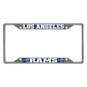 New NFL Los Angeles Rams Car Truck Chrome Metal License Plate Frame | eBay