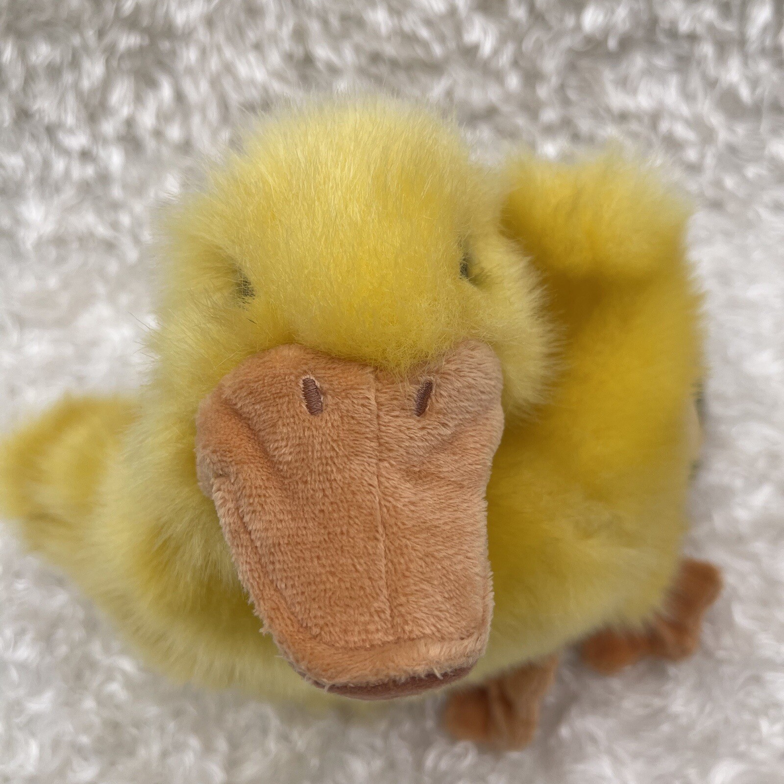 Folkmanis Duckling Puppet Yellow Duck Plush Stuffed Animal 10" Hand ...