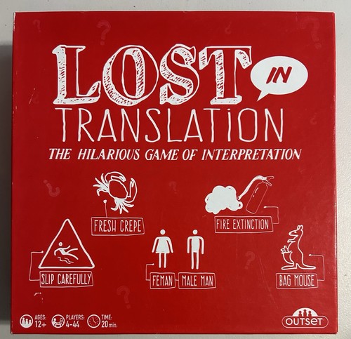 Lost In Translation- The Hilarious Game Of Interpretation NEW | eBay