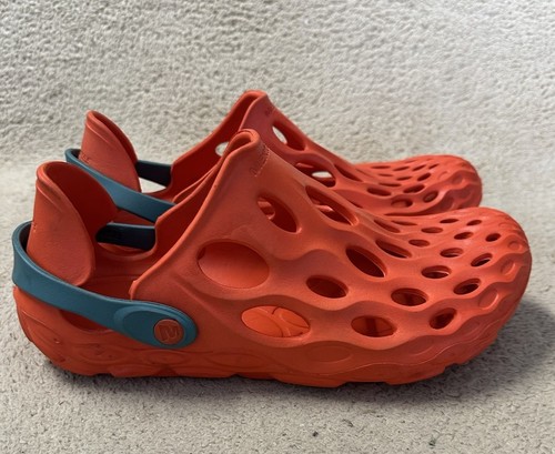 Merrell Hydro Moc Slip On Orange Waterproof Shoes Sandals Clogs Women’s ...