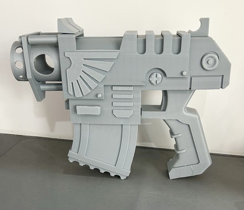 Warhammer 40k Imperial Model Marine Cosplay Prop 3D Printed PLA ...