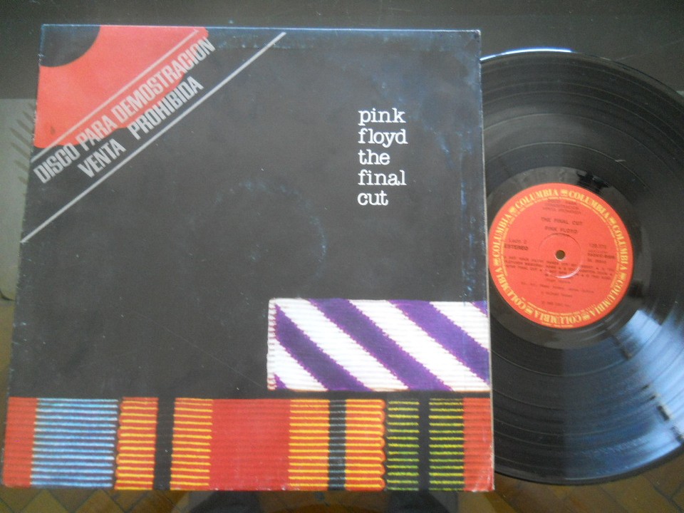 PINK FLOYD | THE FINAL CUT | ARGENTINA | LP | PROMO - 1983 | CBS 120370 ...