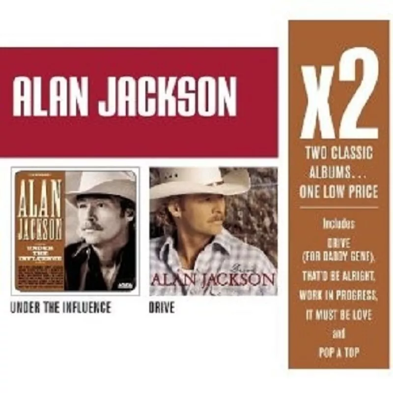 Alan Jackson Under The Influence Cd 40 Off