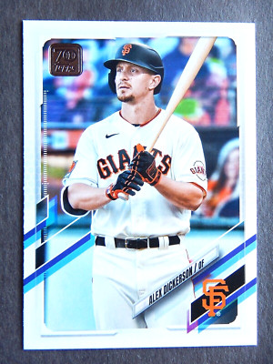 Alex Dickerson #616 Topps 2021 Baseball Card (San Francisco Giants) LN ...