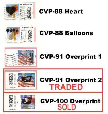 CVP-88x2 ~ CVP-91x2 Stamp ERRORS - You Pick, Your Choice | eBay