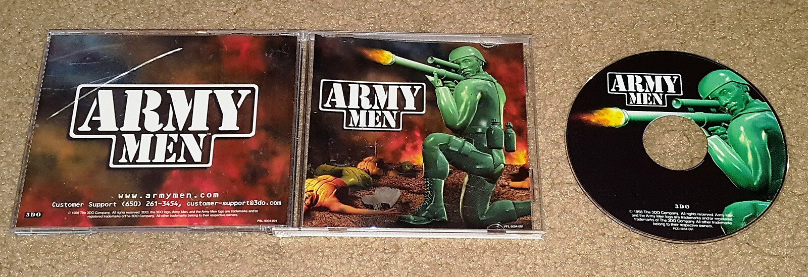 Army Men Computer/PC Software 3DO Video Game | eBay
