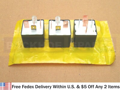 JCB PARTS - GENUINE JCB GREEN RELAY, SET OF 3 PCS. (PART NO. 716/09800 ...