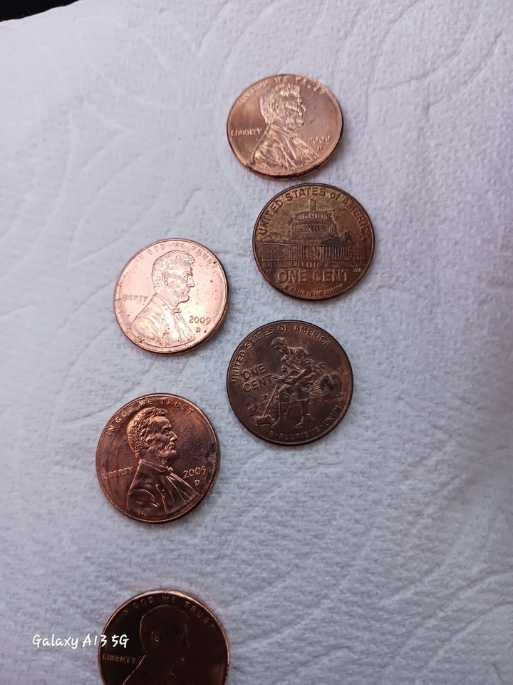 Rare Coin, Unique Penny, One Cent, 1 cent, 1¢, .01¢ Abraham Lincoln ...