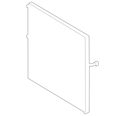 Mercedes Benz Genuine G63 AMG G550 2019-2023 Auxiliary Radiator OE ...