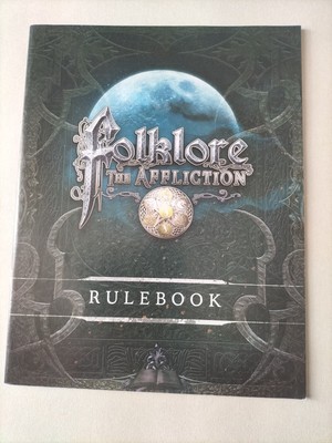 ENGLISH RULEBOOK FOLKLORE : THE AFFLICTION | eBay